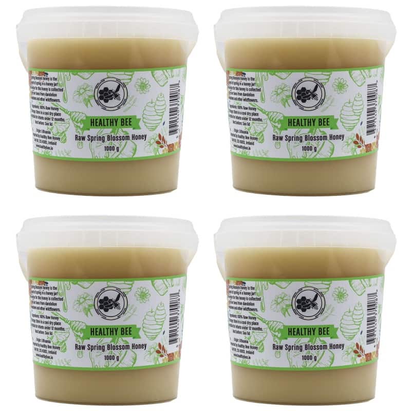 Raw Spring Blossom Honey 4kg | Natural – Healthy Bee Ireland