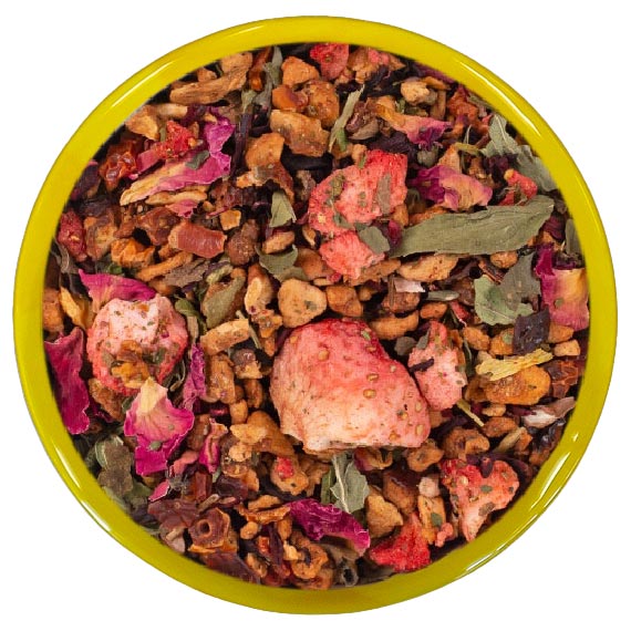Strawberry Mint | Loose Leaf Fruit Tea – Healthy Bee Ireland
